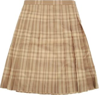 Burberry Femme, Jupes, Beige, Taille: 40 FR Estelle Skirt