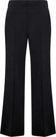 PESERICO Femme, Pantalons, Noir, Taille: 42 FR Pantalon Tailleur Jambe Large
