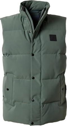 Pierre Cardin Gilet matelass&eacute; pour homme - Sans manches - Coupe moderne, Dark Forest 5222, M