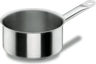Lacor 50220 Stielkasserolle, flach 20 cm Silber