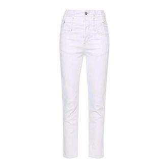 Isabel Marant Wei&szlig;e Skinny High Waist Jeans - - Jeans - Damen - Wei&szlig; - S