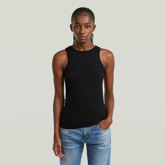 G-Star Base Tanktop - Schwarz - Damen