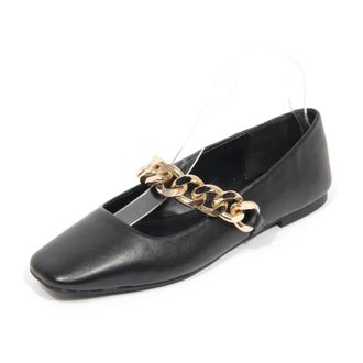 Steve Madden Schwarze Ballerina Schuhe Queenie Modell - - Shoes - Damen - Schwarzk - 37 1/2 EU
