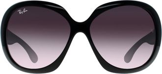 Ray-Ban Butterfly Womens Schwarz Grau Gradient Sonnenbrille