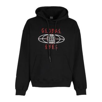 44 Label Group Stay Positive Hoodie - - Sweatshirts & Hoodies - Herren - Schwarzk - S
