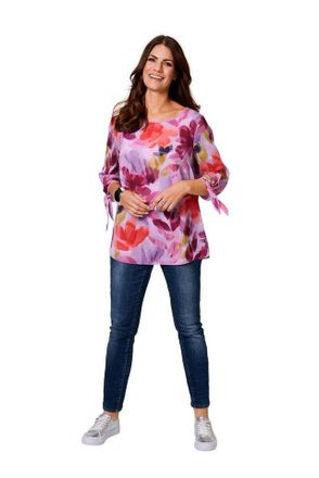 Hermann Lange Druckbluse in floralem Design
