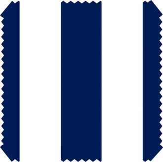 Novely Oxford Sunrise 420D - Extrem Reißfester und Dichter Outdoor-Stoff - Wasserdichter Möbelstoff - Pflegeleichte Meterware 1lfm | Farbe: W-25 Weiß-Dunkelb