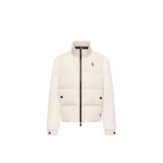 Moncler Moncler Polartec Padded Zip-up Cardigan, Women, Beige, Size: Xl