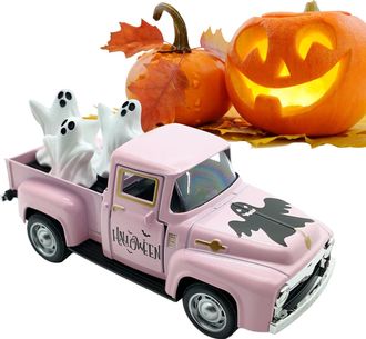 Generic Ghost Automodell Halloween Decoration - Retro Oldtimer Ornament Legierungen, Dekoration Tischplatten für Tablettablagen, Interieur Horror Kreative EKO