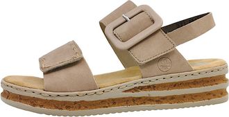 Rieker 62950-62 | Nude | Womens Sling Back Sandals