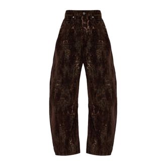 AllSaints Damen, Jeans, Braun, W27Gr&ouml;&szlig;e