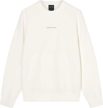 A|X Armani Exchange Homme, Sweatshirts et sweats &agrave; capuche, Beige, Taille: XS Xm002351 U1074 SweaT-shirt