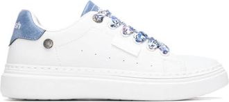 Refresh Sneakers Femme Bleu Jean - Chaussures Confortables et polyvalentes - Mode d&eacute;contract&eacute;e - Mod&egrave;le 17522702 (Taille40)