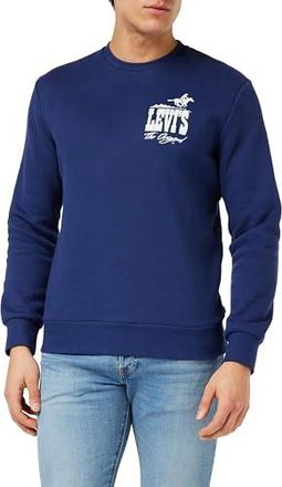 Levi's Homme Standard Graphic Crew, Western Htg Logo Naval Academy, S