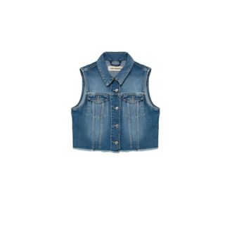 Roy Rogers Denim Gilet Jacke - - Jackets - Damen - Blau - XS