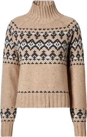 MC2 Saint Barth Femme, Pulls, Beige, Taille: 40 FR Myra Donegal Sweater
