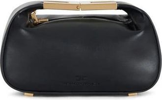 Elisabetta Franchi Femme, Sacs, Noir, Taille: ONE Size Sac Hobo avec Anse Bijou