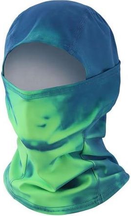 Generic Cagoule unisexe r&eacute;active &agrave; la chaleur, masque chauffant dhiver pour homme, masque de ski pour temps froid, changement de couleur, Bleu &agrave; vert, taille 