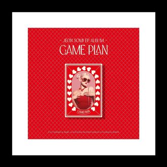 Generic Jeon Somi Game Plan EP Album Nemo Red Version Hülle + 7p Konzept Photocard + 1 x Selfie Photocard + 1 x QR Karte + 1 ea Papier Ornament + Tracking ver