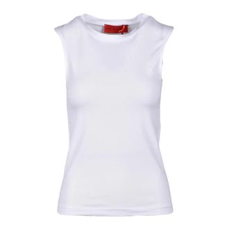 Wild Cashmere Weiches Cashmere-Mix T-Shirt - - Tops - Damen - Wei&szlig; - S