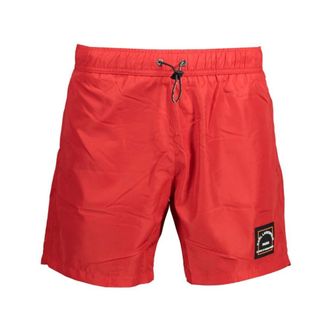 Karl Lagerfeld Homme, Maillots de bain, Rouge, Taille: S Boxers de bain mi-longs