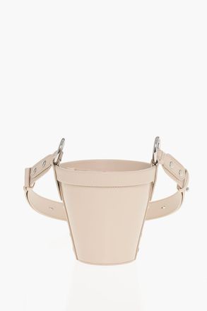 Maison Margiela Patent Leather Bucket Bag with Adjustable Strap Maison Margiela