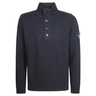 Stone Island Rollkragenpullover - - Knitwear - Herren - Schwarzk - S