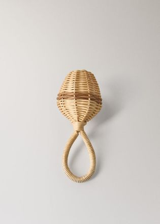 Mango Hochet en rotin pour enfants marron - Home - Taille unique - MANGO HOME