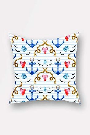 Lulu Home Kissenbezug, Mehrfarbig, 45x45