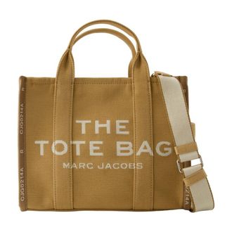 Marc Jacobs Womens The Medium Tote Cotton Camel Brown Totes-shopping-bags