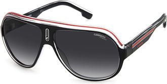Carrera Sonnenbrillen Carrera SPEEDWAY/N T4O BLACK CRYSTAL BLACK WHITE RED 63/12/ MAN