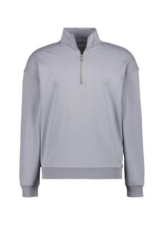 Juvia Herren Pullover grau unifarben
