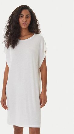 Emporio Armani Nachthemd EW002965 AF19024 U1131 Wei&szlig; Regular Fit