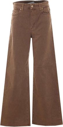 Paige Straight Leg Jeans - Braun
