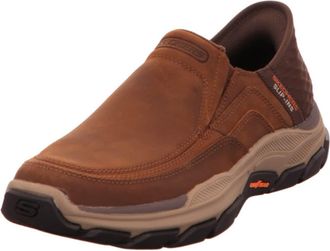Skechers Hausschuh Slipper Herren 204810 CDB Nubukleder in braun