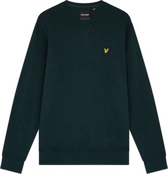 Lyle & Scott Homme, Sweatshirts et sweats &agrave; capuche, Vert, Taille: S Crew Neck SweaT-shirt