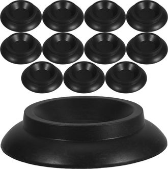 DOITOOL 20 St&uuml;ck Rollenkappen f&uuml;r Klaviere - rutschfeste Kunststoff-M&ouml;belrollenf&uuml;&szlig;e f&uuml;r K&uuml;hlschrank und B&uuml;rostuhl - Rollenstopper, rutschfeste Pads f&uuml;r M&ouml;bel 
