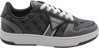 Guess Homme, Chaussures, Noir, Taille: 40 EU Vincent Logo Baskets