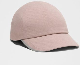 lululemon Fast and Free Laufkappe - Gr&ouml;&szlig;e L/XL in Ashen Rose