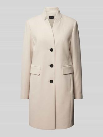 Comma Mantel mit Stehkragen