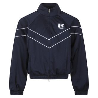Rhude Homme, Vestes, Bleu, Taille: M Logo-print Jacket