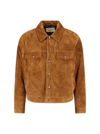 Saint Laurent Wildlederjacke