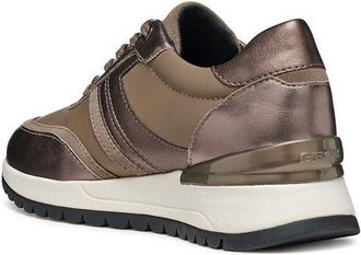 Geox Damen D DESYA A Sneaker, Taupe, 41 EU