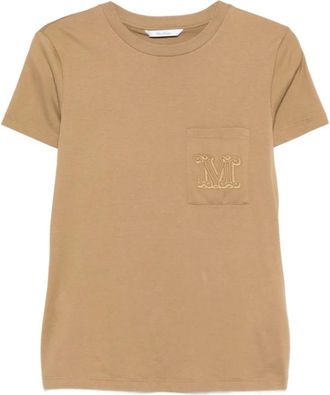 Max Mara Femme, Tops, Beige, Taille: 38 FR T-shirt