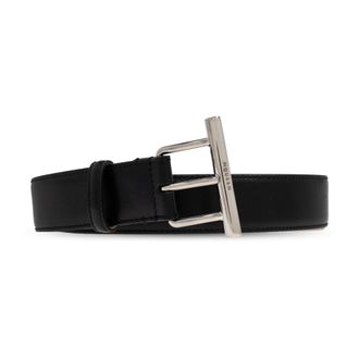 Alexander McQueen Breiter Lederg&uuml;rtel - - Accessories - Damen - Schwarzk - 80 CM