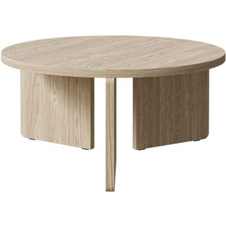Selsey Selsey - preffines - Table basse ronde - 85 cm - aspect bois clair