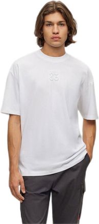 HUGO BOSS Damen Drisela_2 T Shirt, White100, XL EU