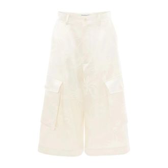 J.W.Anderson Wide Leg Cargo Shorts - - Shorts - Damen - Wei&szlig; - 2XS