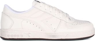 Diadora Unisex Magic Basket Low Icona Gymnastikschuh, Weiß, 40.5 EU