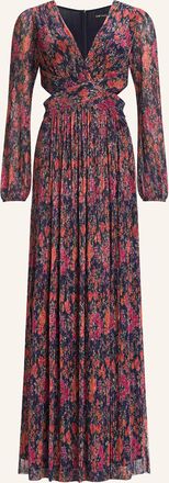 Swing Swing Abendkleid Mit Glitzergarn Und Cut-Outs blau